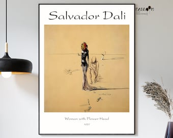 Salvador Dali, Woman With Drawers, 1936, Salvador Dali Poster ...