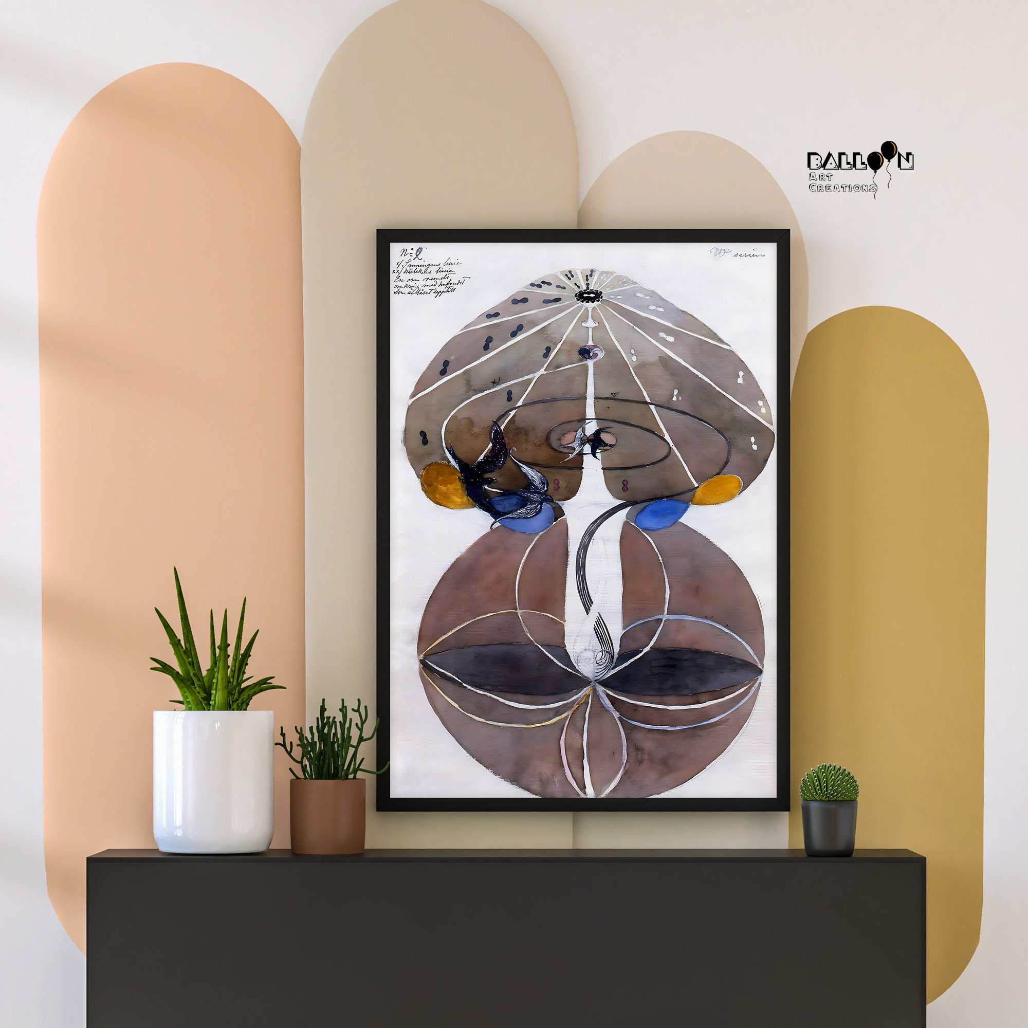 Hilma Af Klint, Tree of Knowledge Series W No.2, 1913, Hilma Af Klint ...