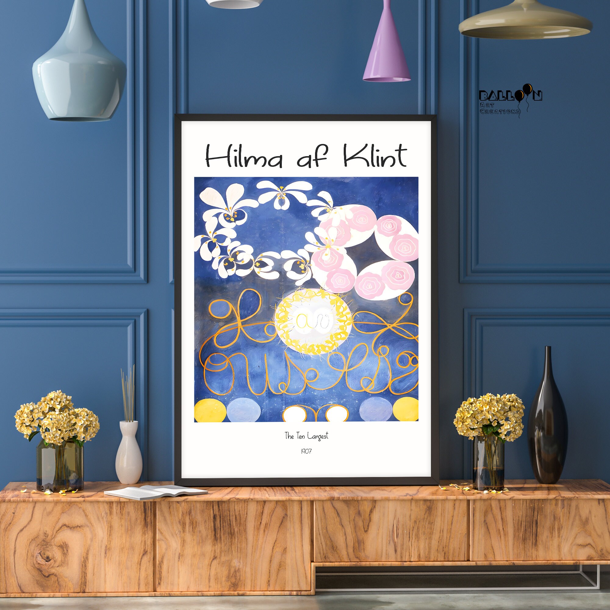 Hilma Af Klint, the Ten Largest, 1907, Hilma Af Klint Poster, Modern ...