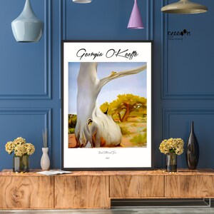 Georgia O'keeffe, Dead Cottonwood Tree, 1943, Georgia O Keeffe Print ...