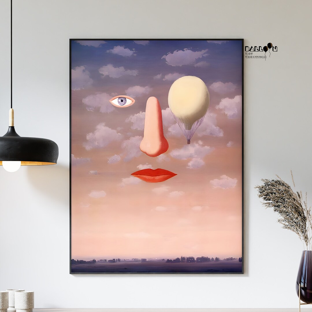 Rene Magritte, the Beautiful Relations, 1967, Rene Magritte Poster ...