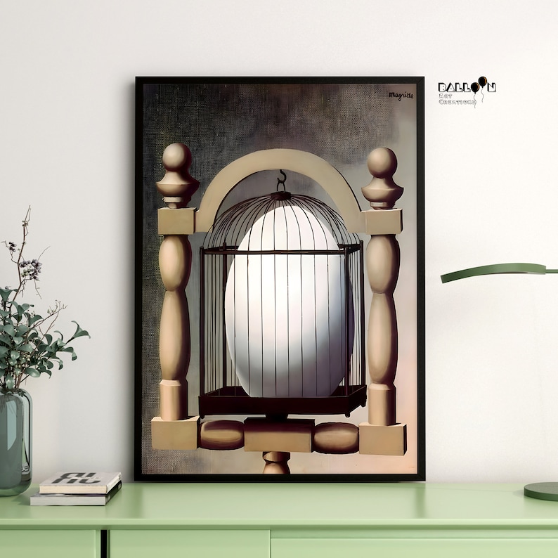 Rene Magritte, Elective Affinities, 1933, Rene Magritte Print, Magritte ...