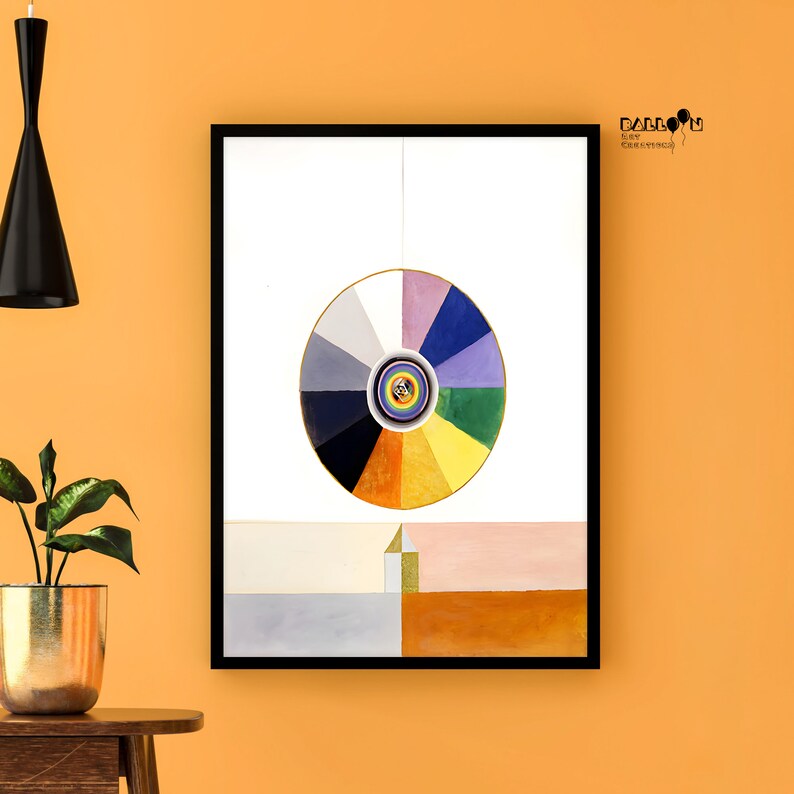 Hilma Af Klint, Series 7 No.7d, 1920, Klint Print, Modern Art, Abstract ...