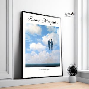 Rene Magritte, La Reconnaissance Infinie, 1963, Rene Magritte Wall Art ...
