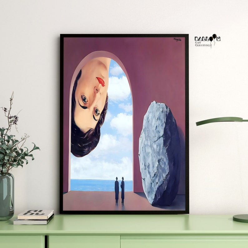 Rene Magritte, Portrait of Stephy Langui, 1961, Rene Magritte Print ...