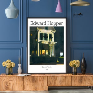 Edward Hopper, Rooms for Tourists, 1945, Hopper Wall Poster, Realism ...