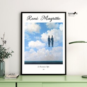 Rene Magritte, La Reconnaissance Infinie, 1963, Rene Magritte Wall Art ...