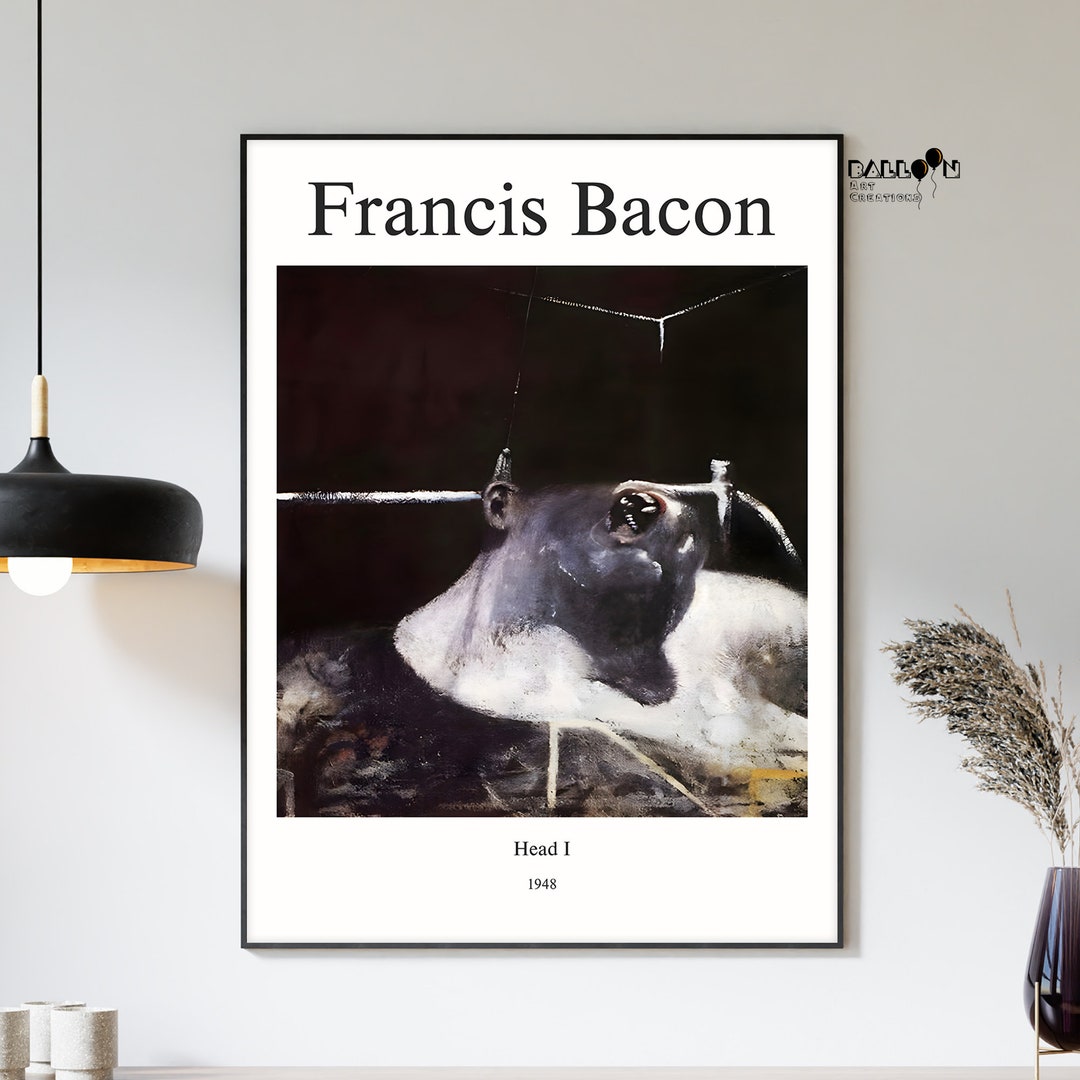 Francis Bacon, Head I, 1948, Francis Bacon Poster, Wall Art, Portrait ...