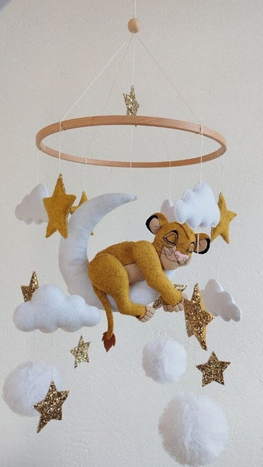 Simba Disney Felt Mobile. Cot Baby Mobile. Crib Baby Mobile. Nursery ...