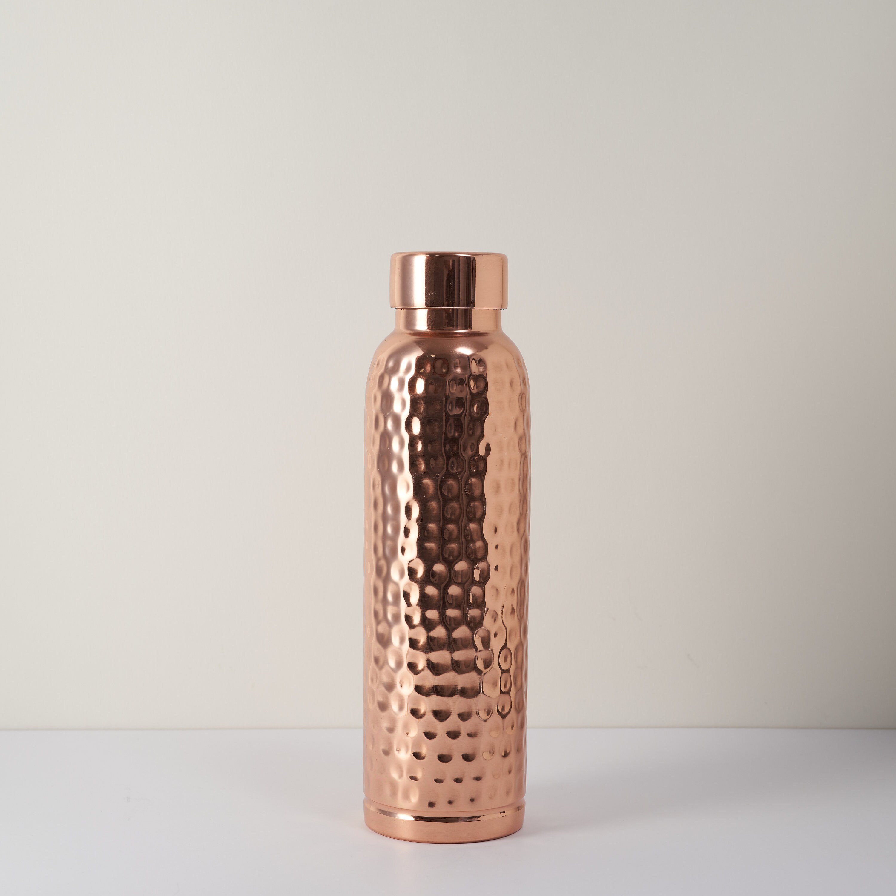 Hammered Copper Water Bottle - 950ml - Copperculture - Etsy