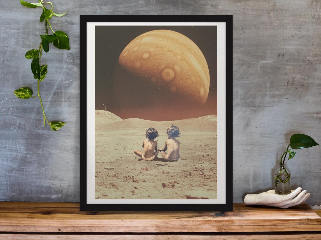 Jupiter Print, Jupiter's Great Red Spot, Giant Planet, NASA Space Photo ...