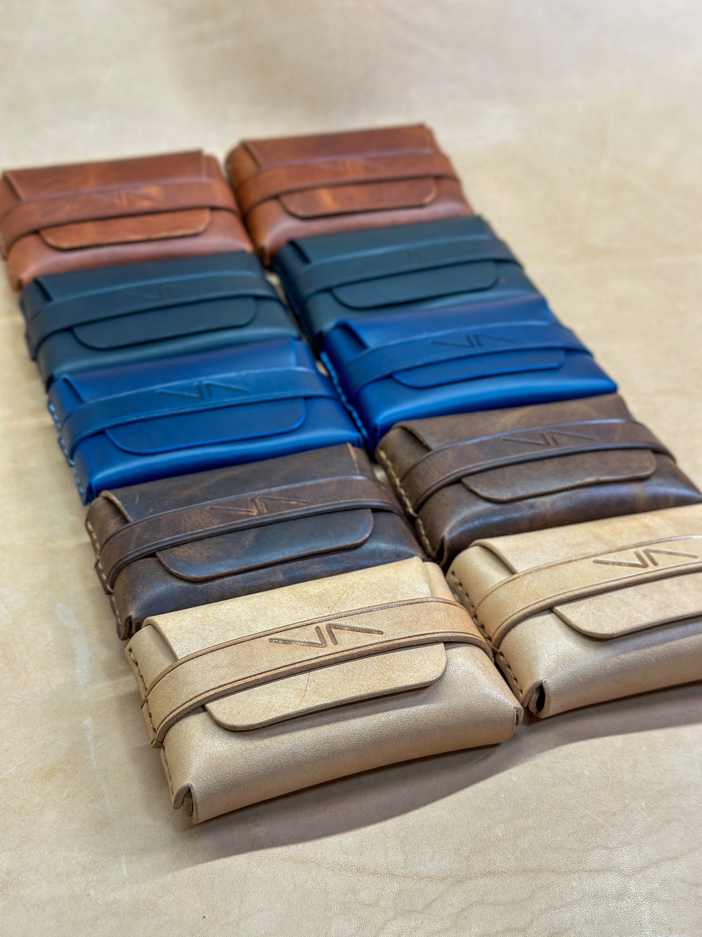 Handmade Leather Cardholder - Etsy