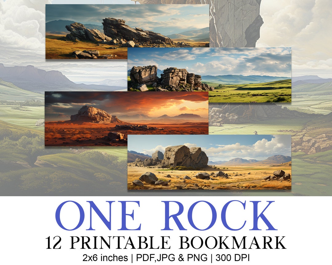 One Rock Theme Land Bookmark Design, Reading Mode, Bookstack, Book Worm ...