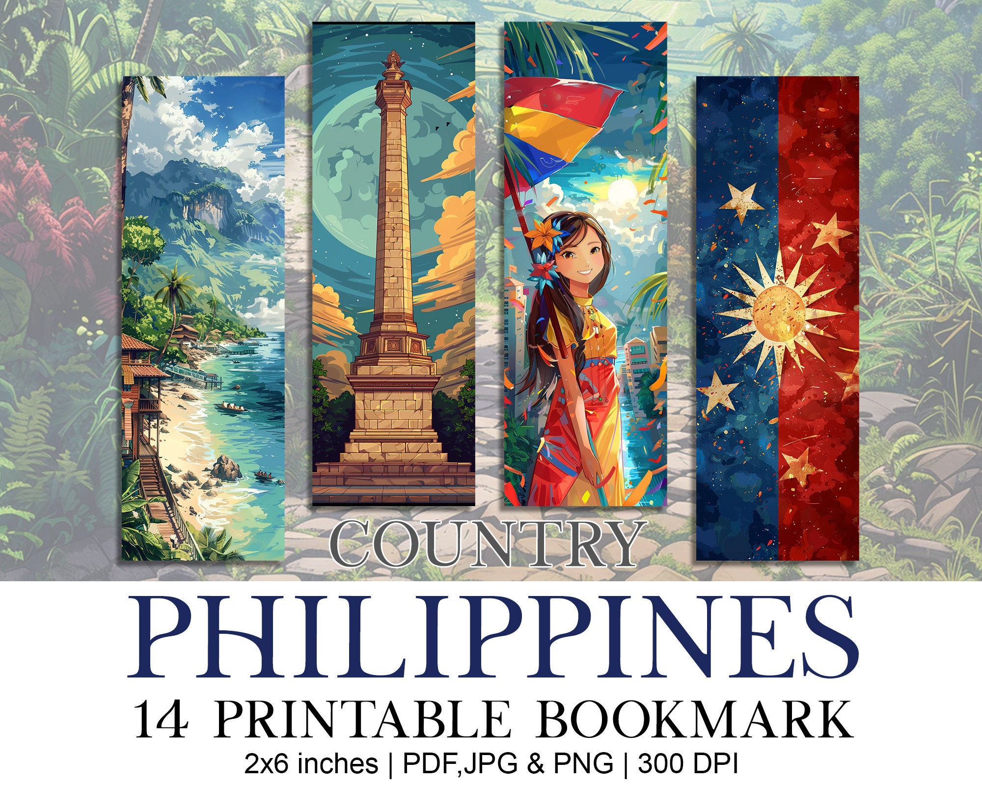 Philippines Manila Asia Bookmark Design, Reading Mode, Bookstack, Book ...
