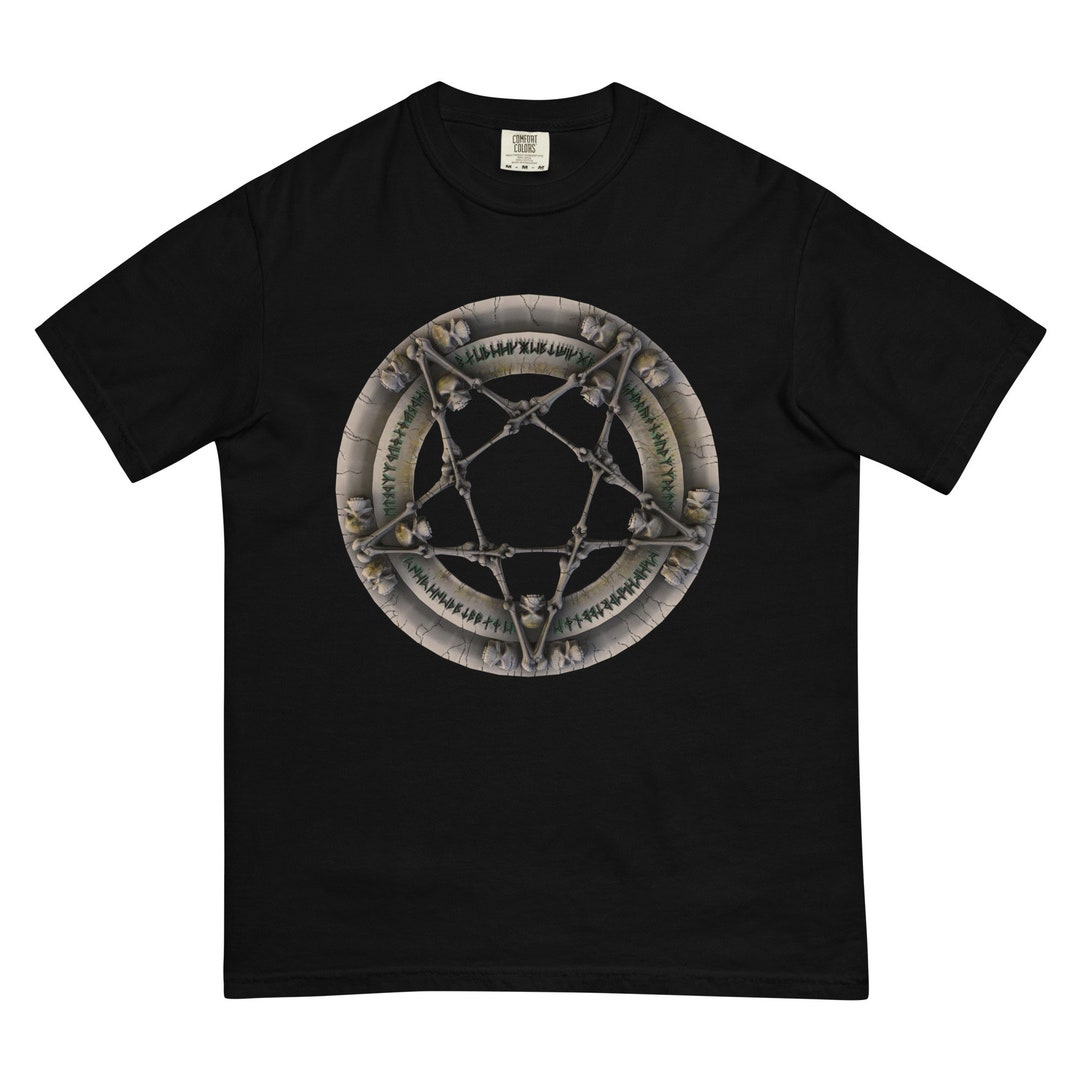 Rustic Pentagram Satanic Occult Shirt Hell King Prince Duke Demon ...