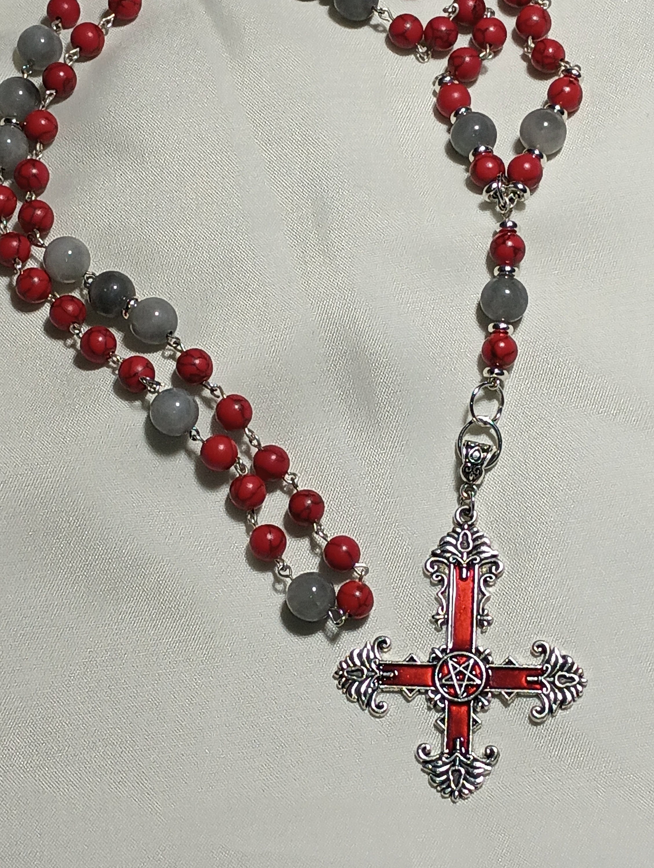 Inferno Rosary Satanic Occult Devil Satan Demonic Beads Prayer Ritual ...