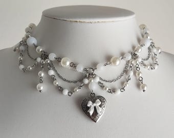 Coquette Locket Necklace - Etsy