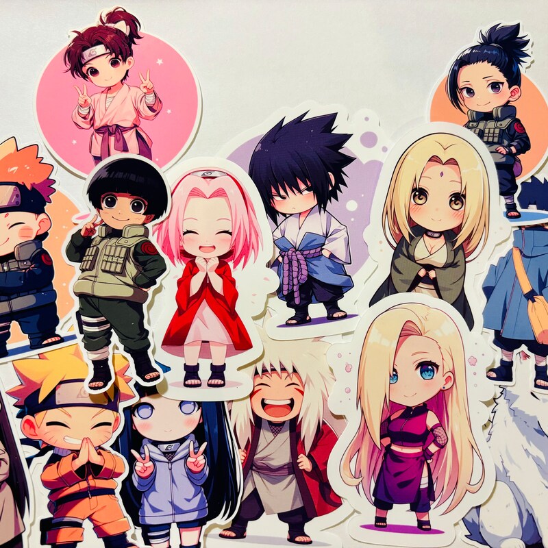 Naruto Stickers - Etsy