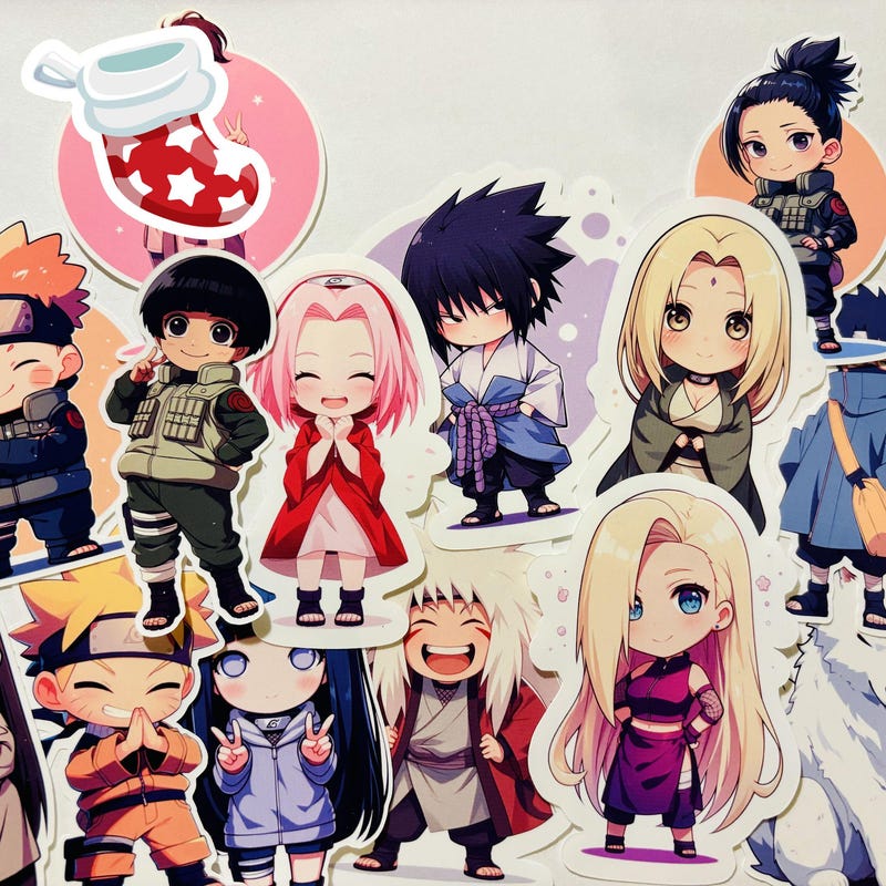 Naruto Stickers - Etsy