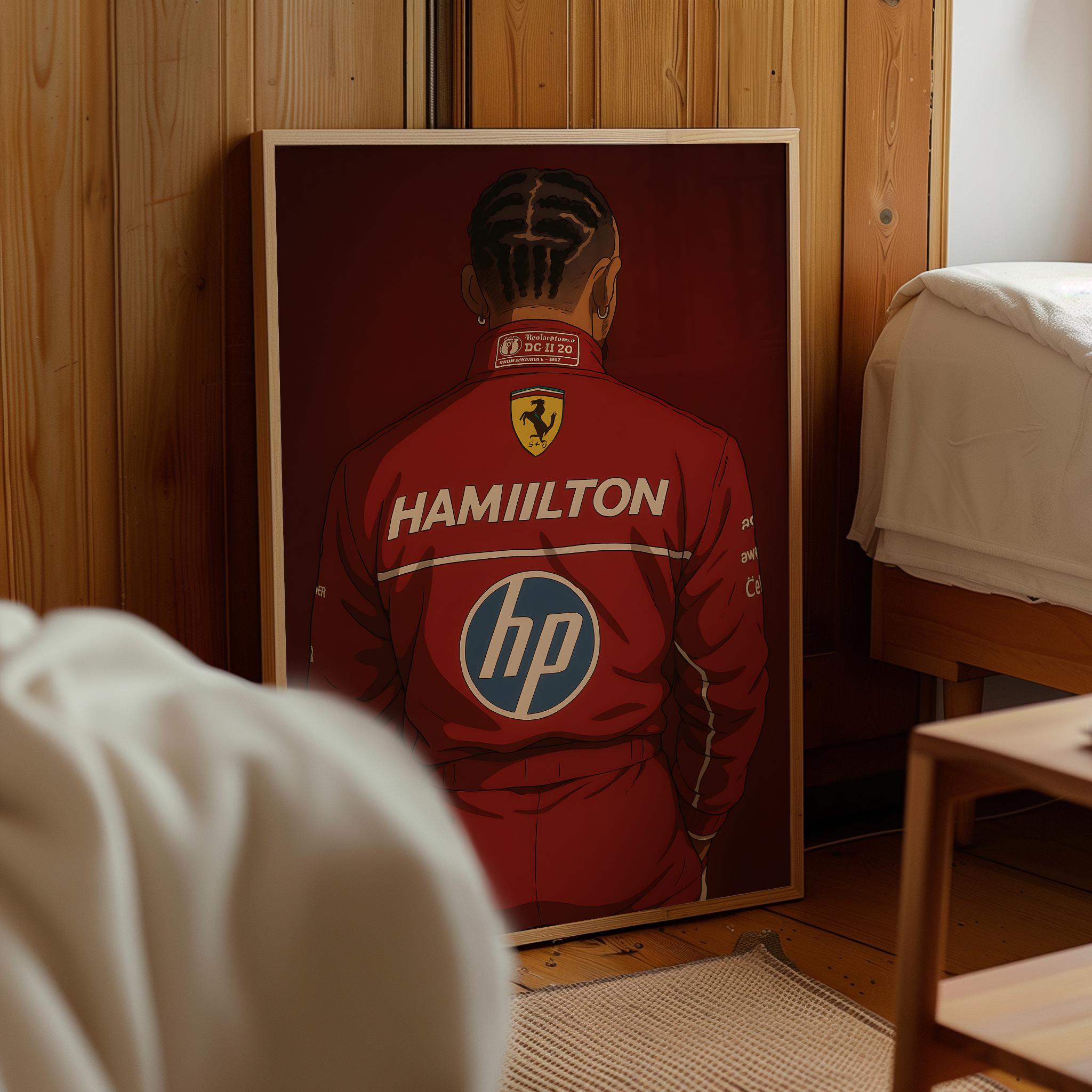 Lewis Hamilton Poster, Formula 1 Poster, Hamilton Poster, Formula 1 ...