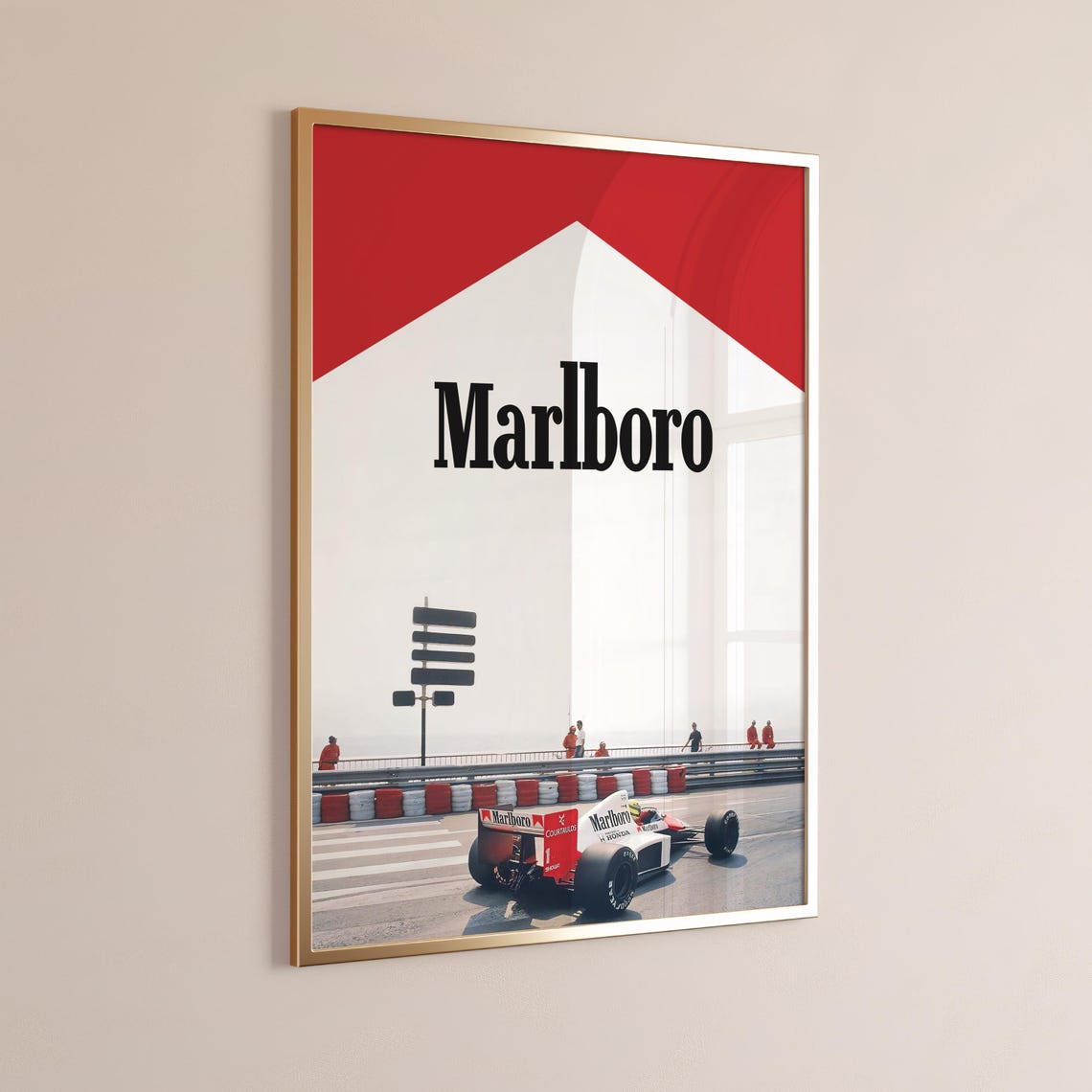 F1 Ayrton Senna Poster, F1 Poster, Marlboro Poster, Formula 1 Poster ...