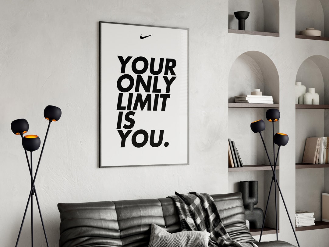 Nike Motivational Poster, Nike Poster, Motivational Poster ...