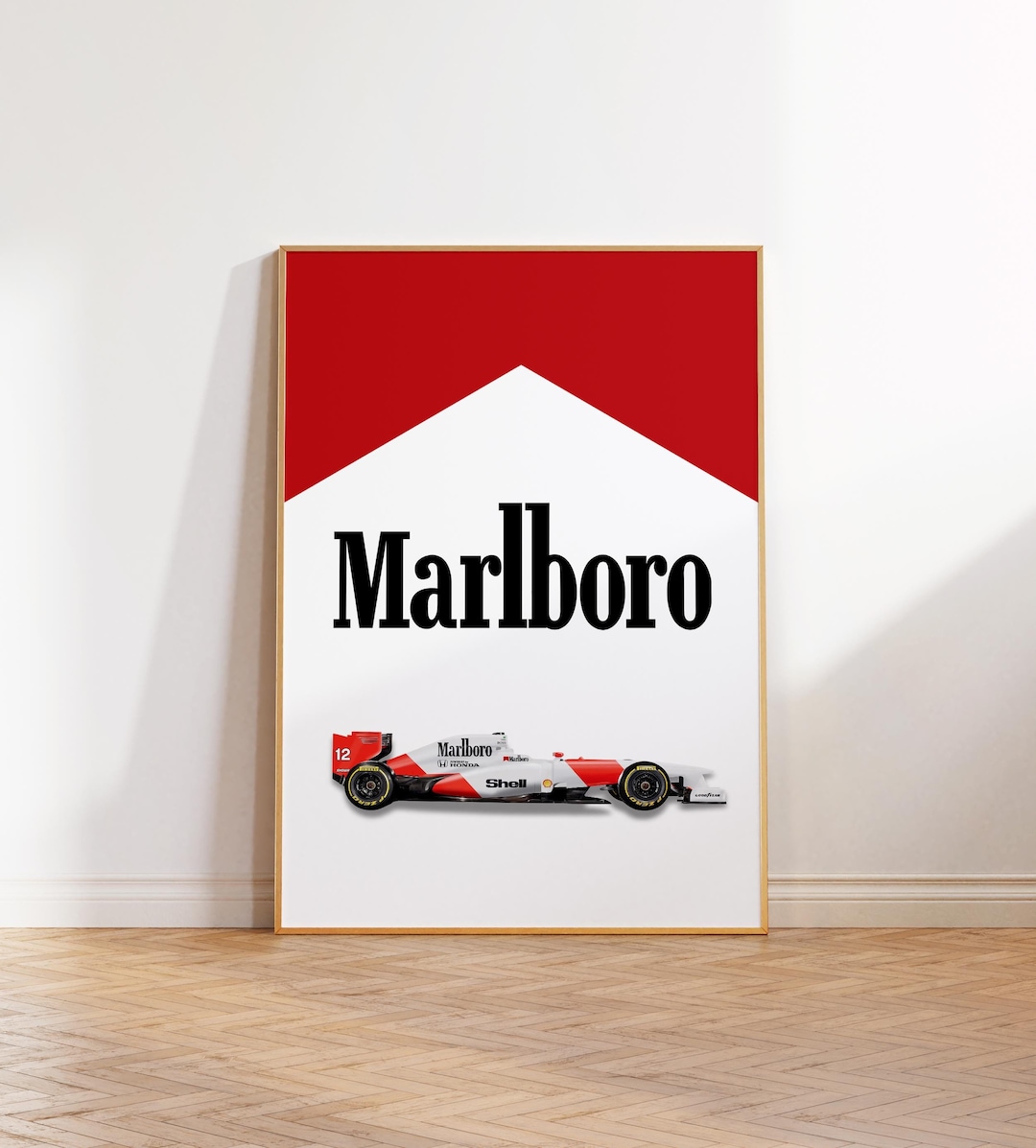 Formula 1 Marlboro Poster, Marlboro F1, Ayrton Senna Poster, Senna ...