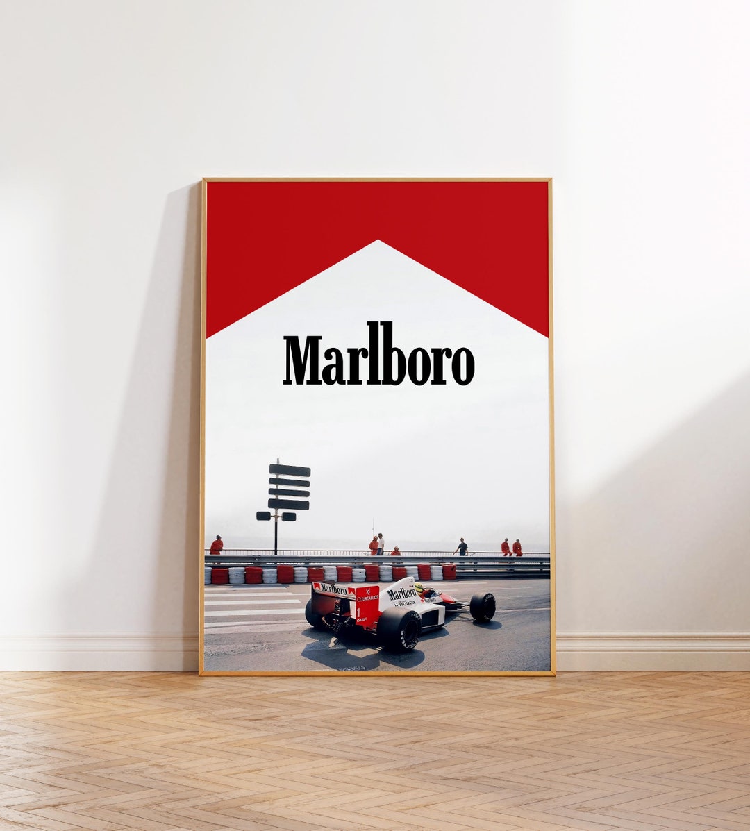 F1 Ayrton Senna Poster, F1 Poster, Marlboro Poster, Formula 1 Poster ...