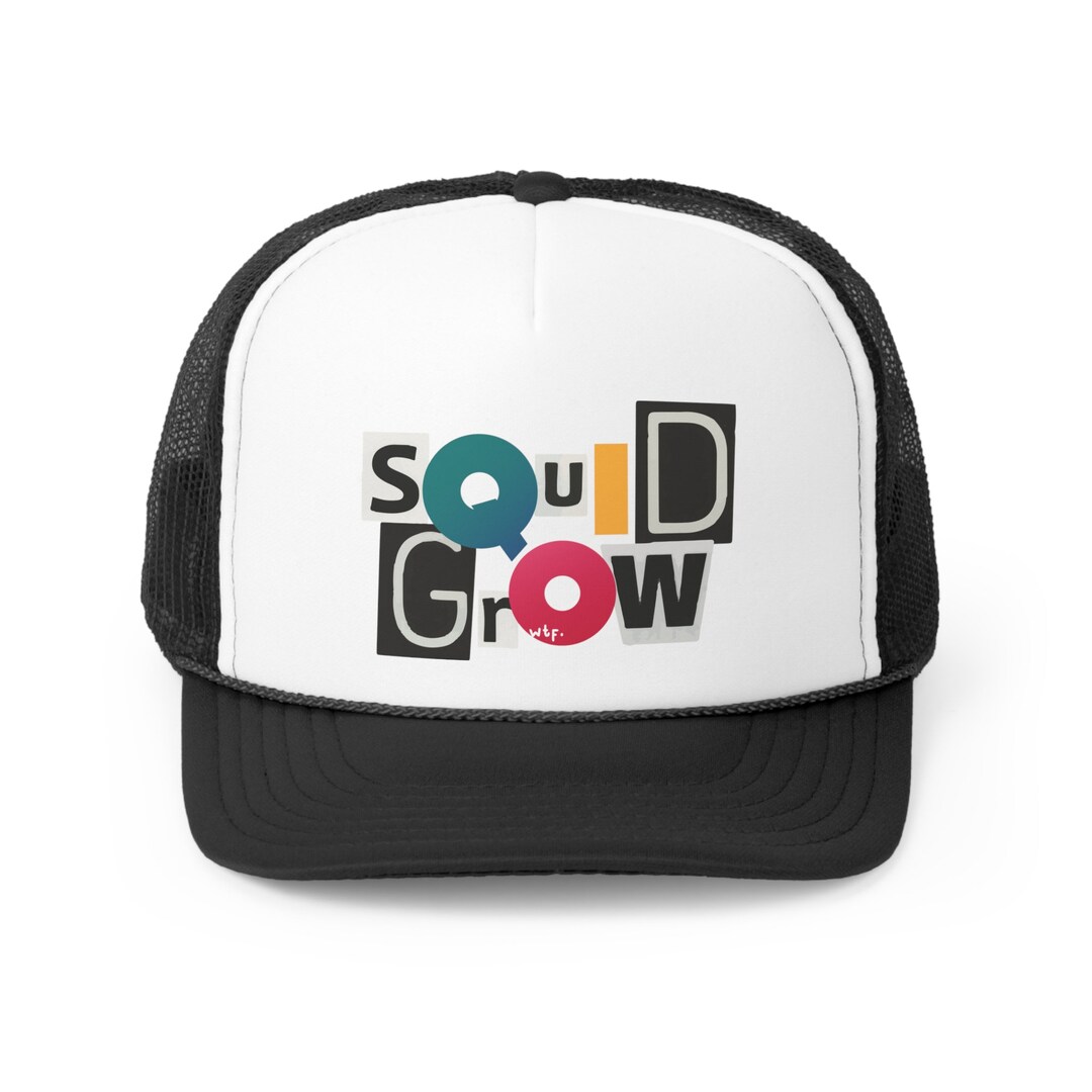 Squidgrow Logo Trucker Cap - Etsy