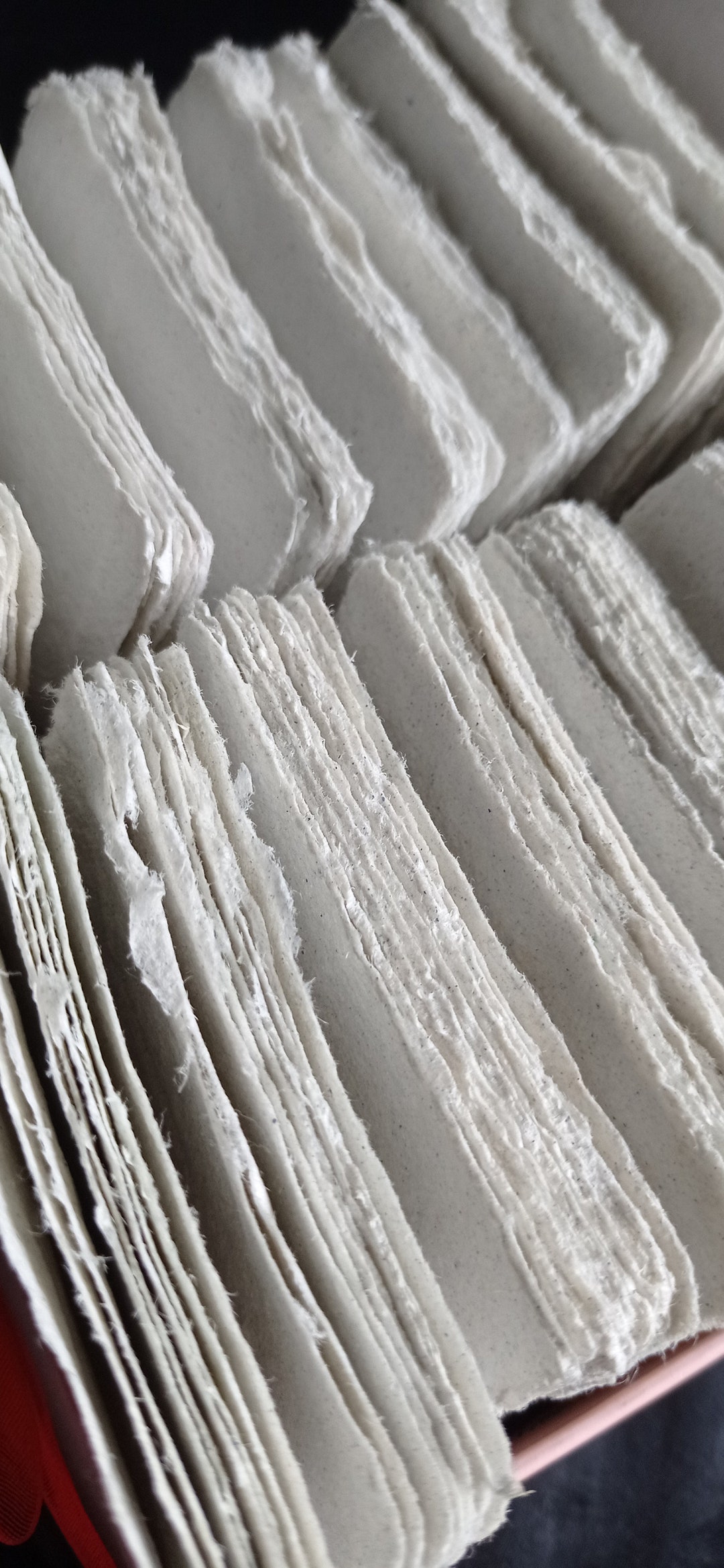 Eco-friendly Recycled Handmade Paper Making - 9 A7 Sheets Sustainable ...