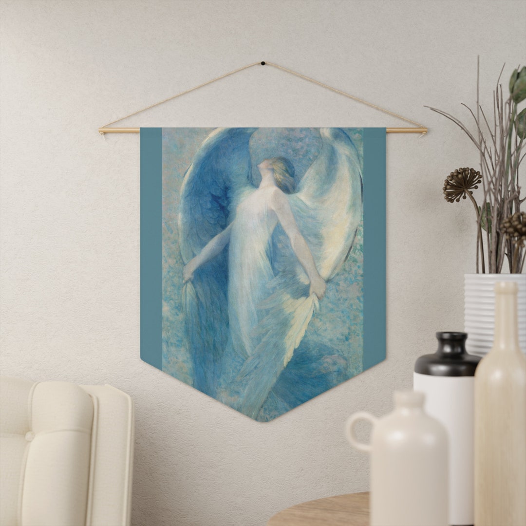 Archangel Spiritual Wall Art Decor, Angelic Pennant Flag for Home Decor ...