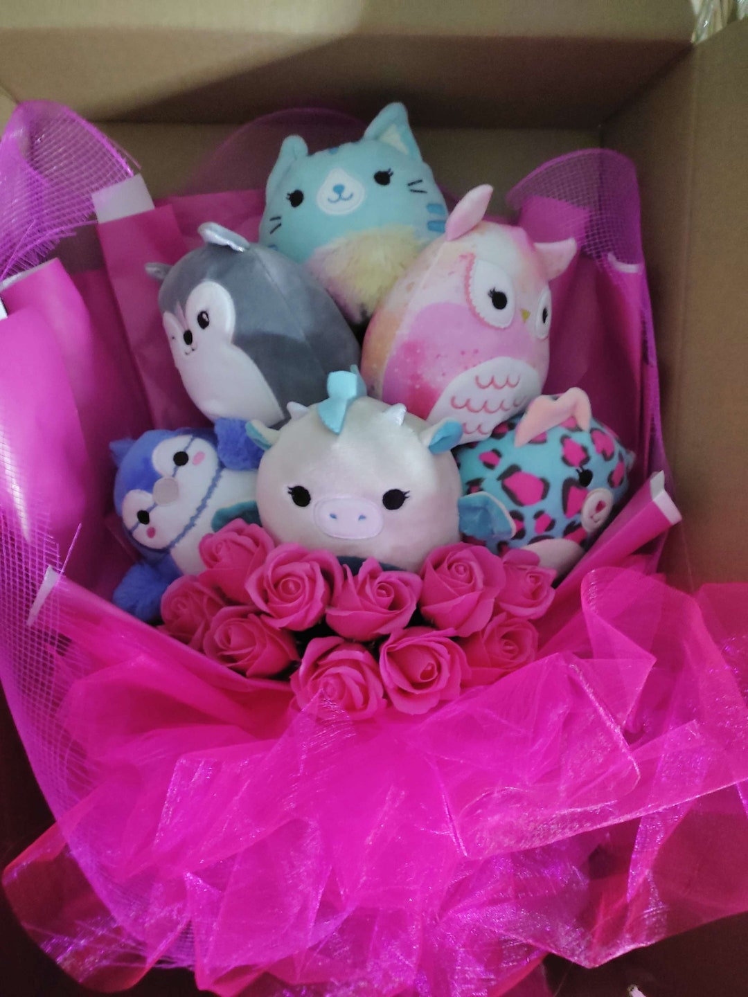 65CM Squishmallow Plush Bouquet, Fully Customizable - Etsy