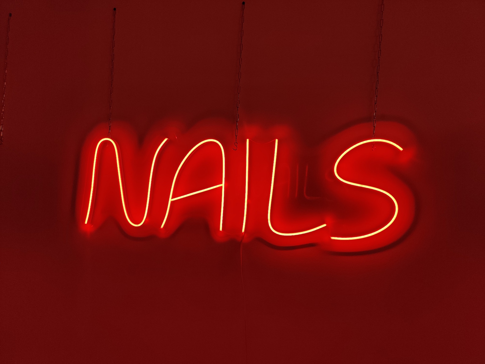 Nails Neon Sign for Nails Salon or Esthetician Decor - Etsy