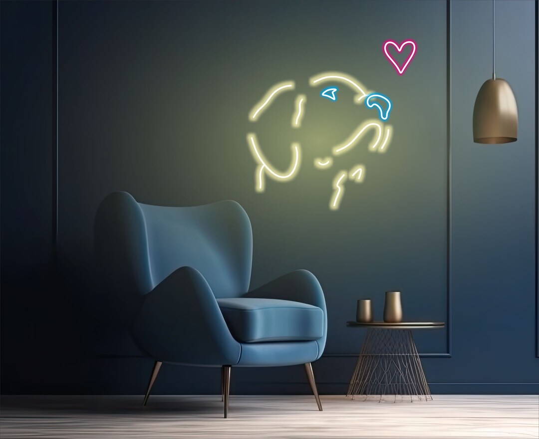 Dog Led Neon Sign for Veterinary Wall Decor - Etsy