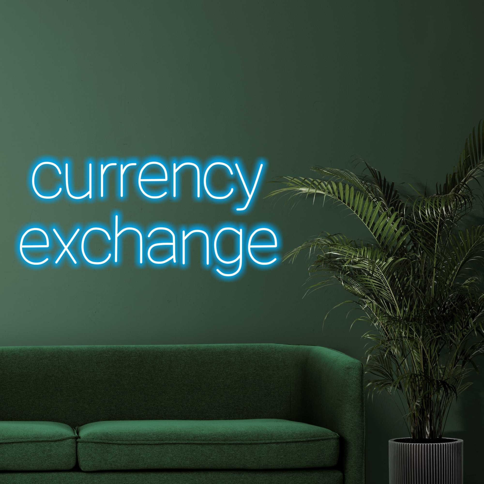 Currency Exchange Neon Sign for Store. Money Led Sign - Etsy
