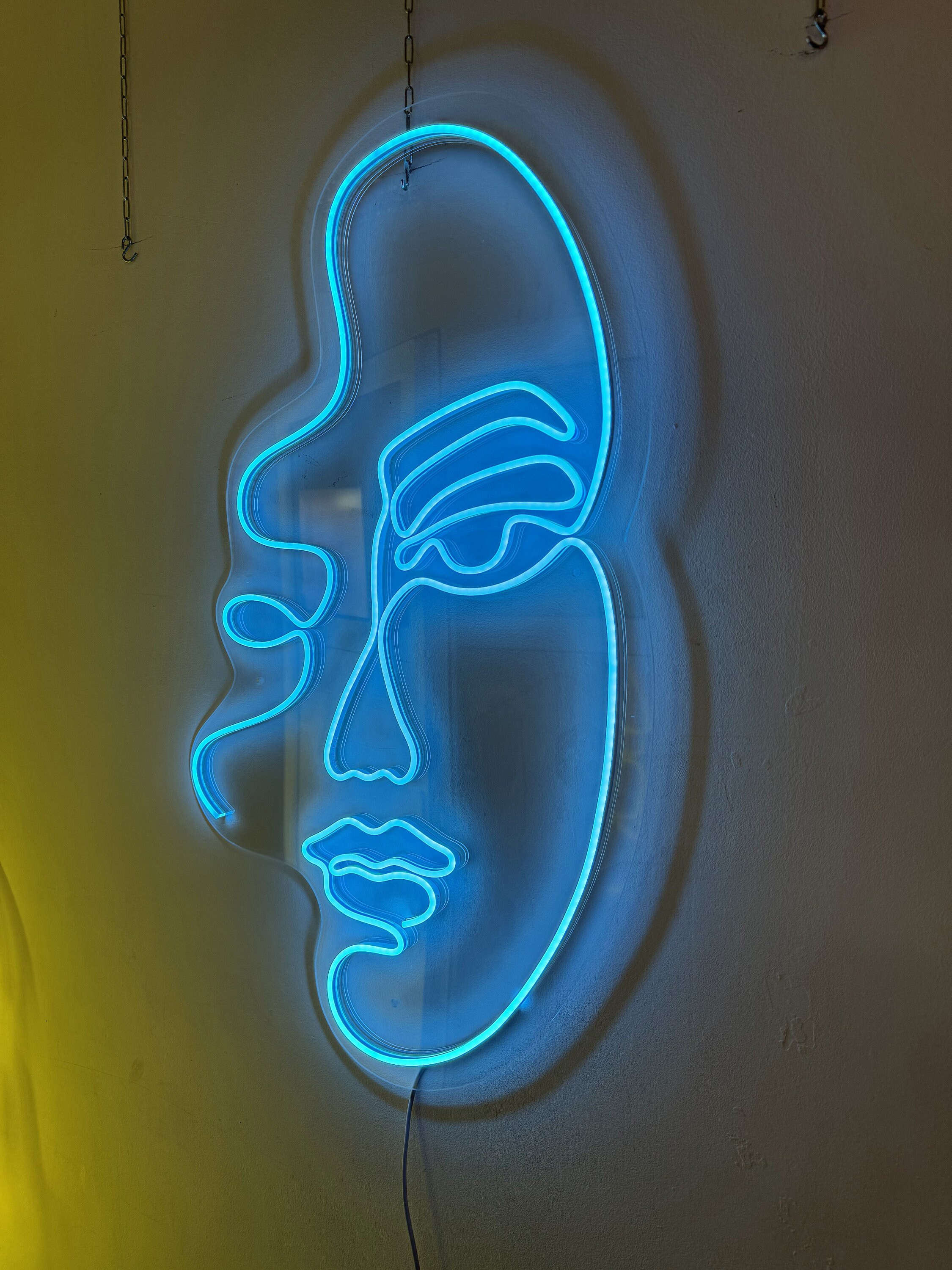 Face Girl Neon Sign for Beauty Salon or Esthetician Decor. Gift for ...