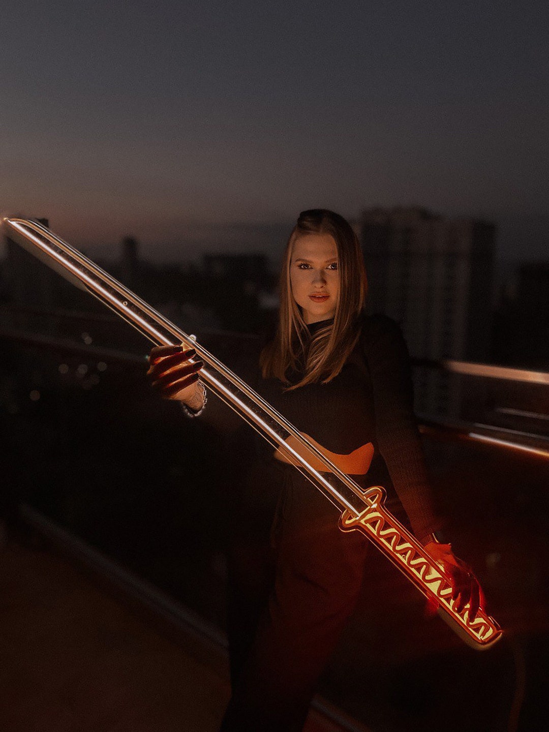 Katana Neon Sign for Wall Decor. Japanese Samurai Sign - Etsy