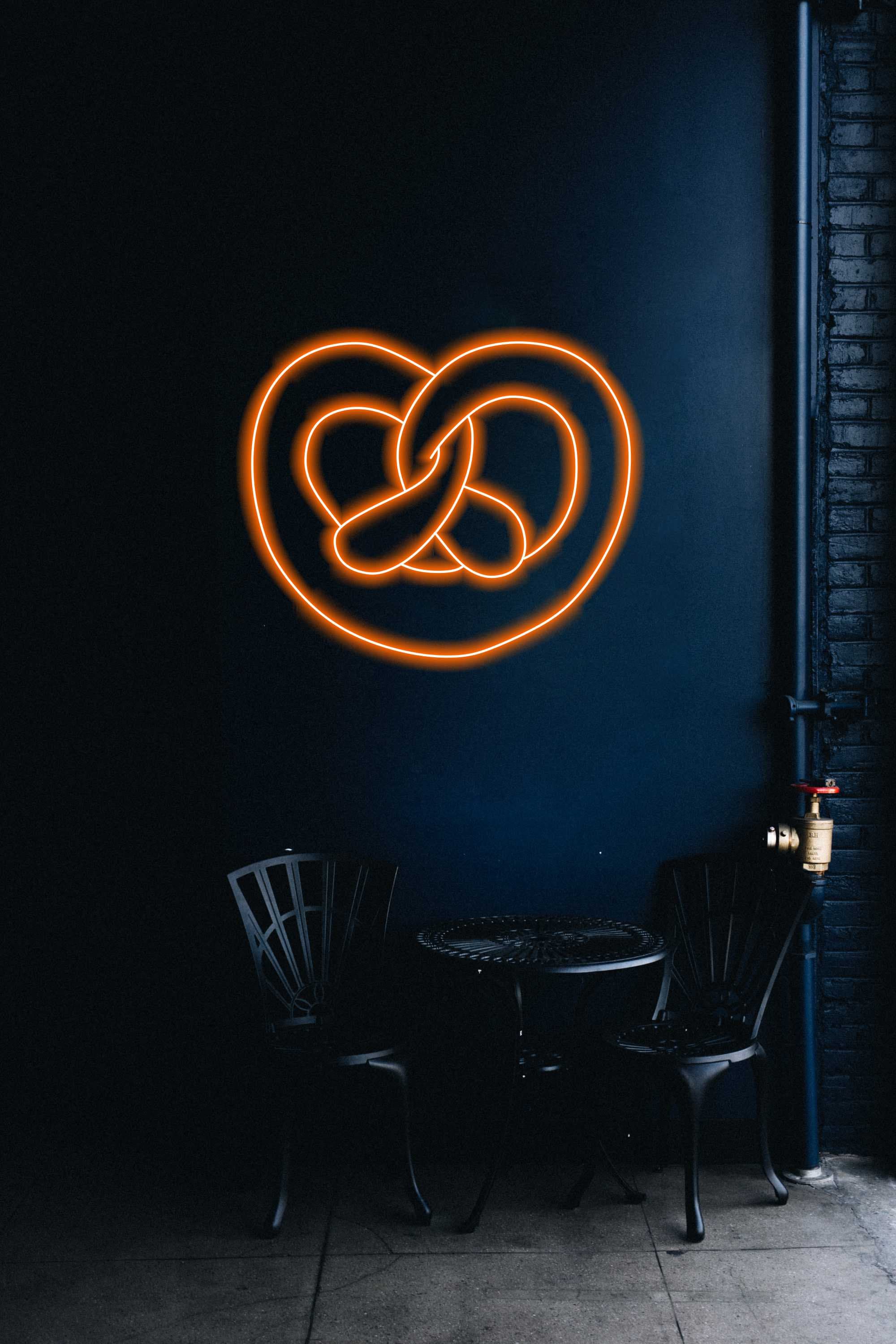 Pretzel Neon Sign for Bakery or Cafe. Coffee Bar Led Sign - Etsy
