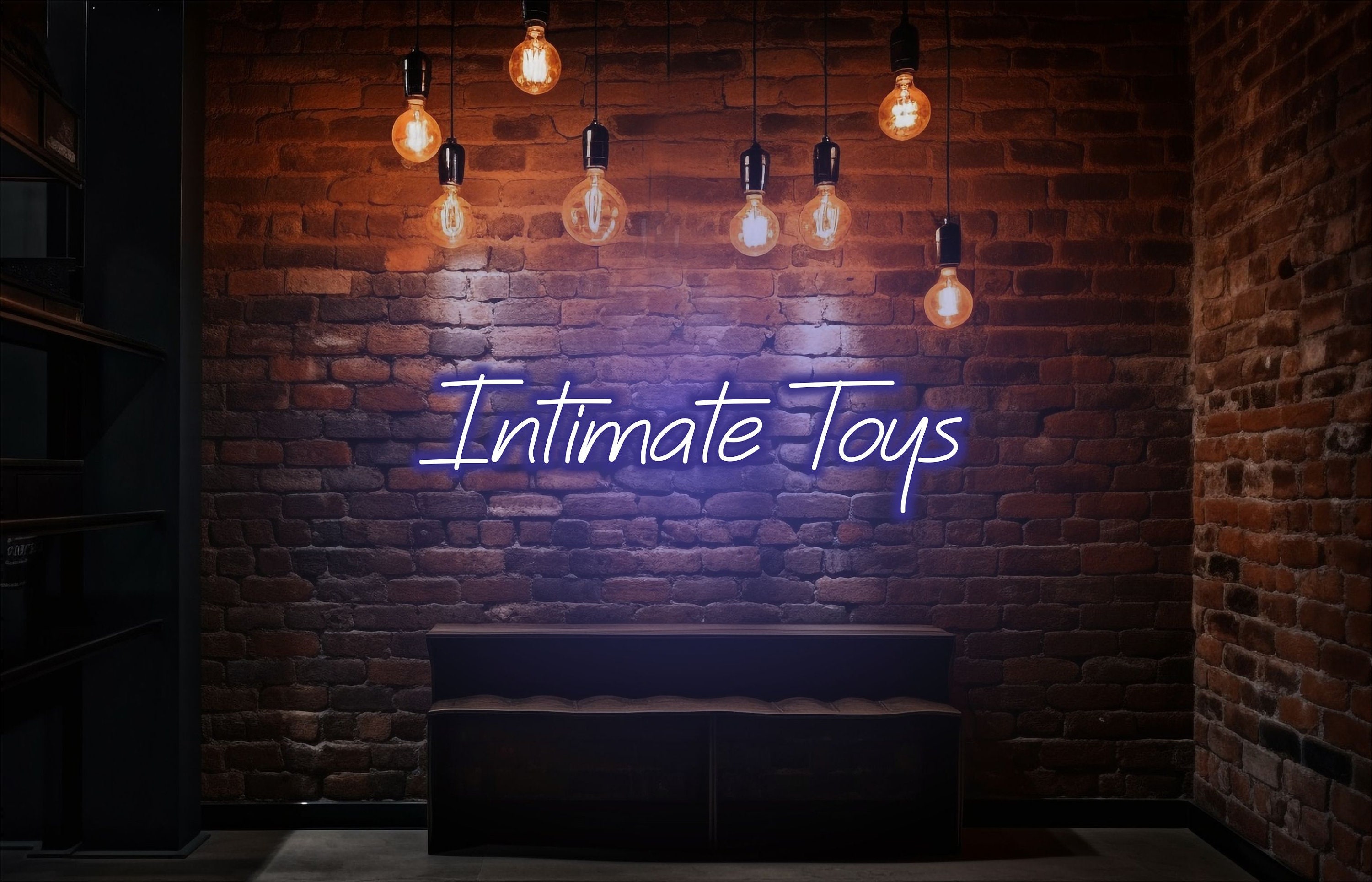 Intimate Toys Neon Sign for Sex Shop - Etsy