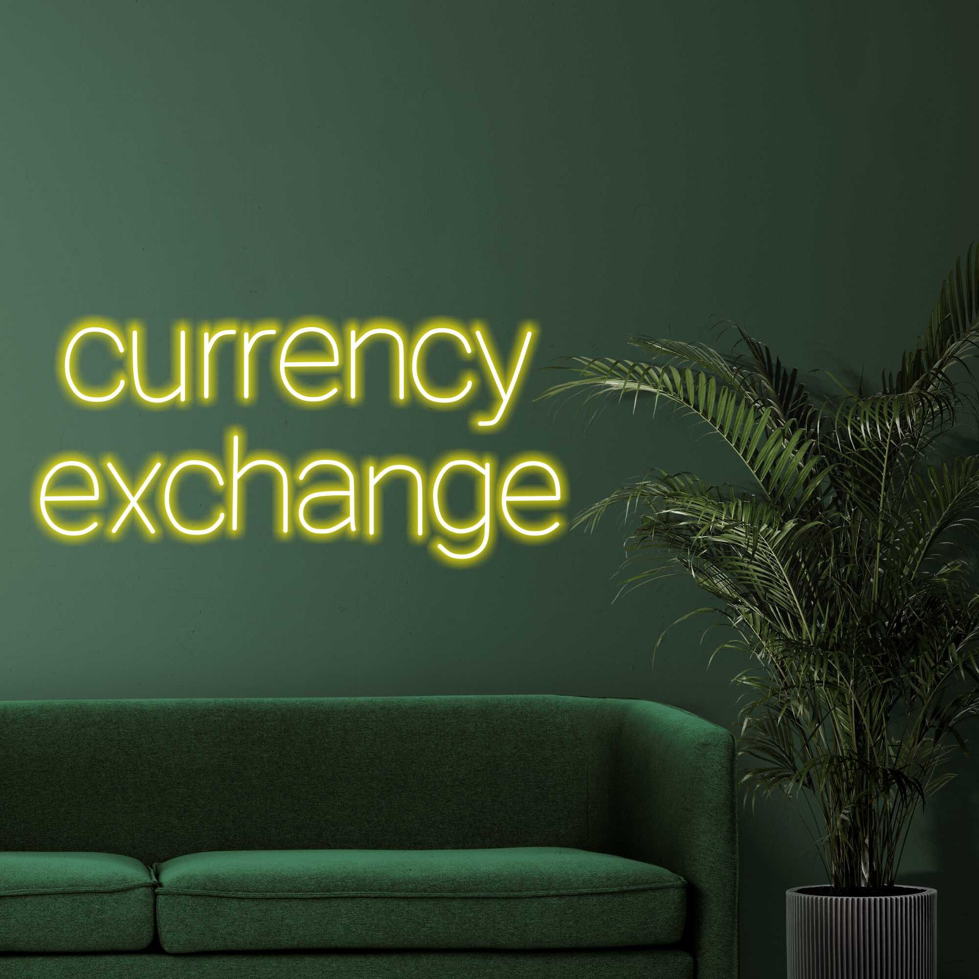 Currency Exchange Neon Sign for Store. Money Led Sign - Etsy