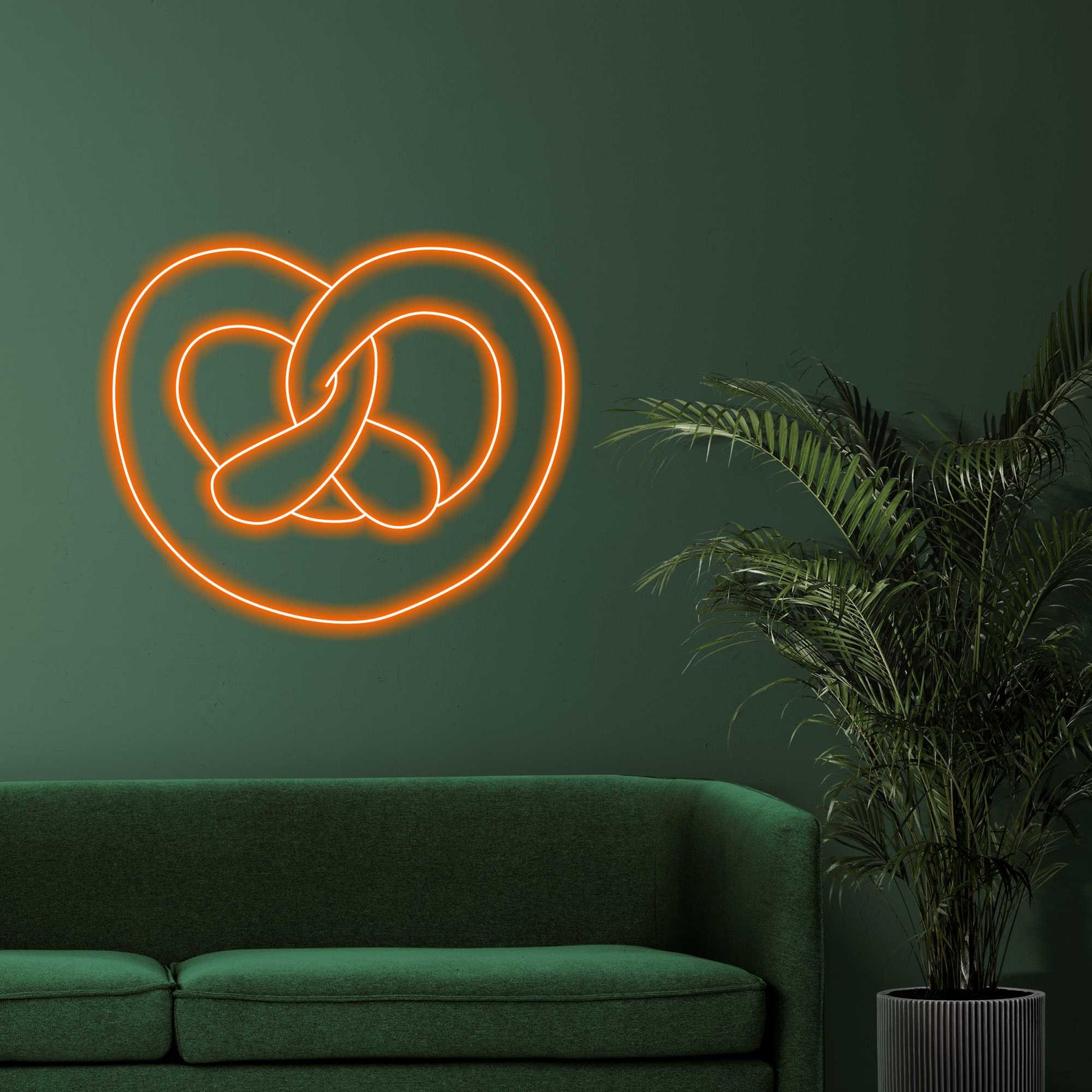 Pretzel Neon Sign for Bakery or Cafe. Coffee Bar Led Sign - Etsy