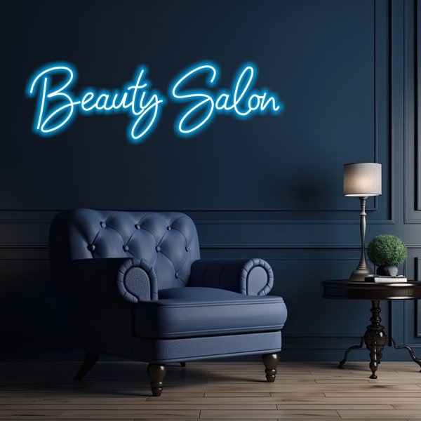 Salon Neon Sign - Etsy
