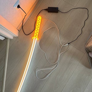Katana Neon Sign for Wall Decor. Japanese Samurai Sign - Etsy