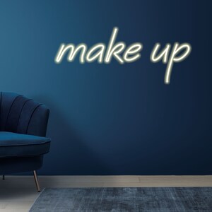 Make up Neon Sign for Beauty Salon or Esthetician Decor - Etsy