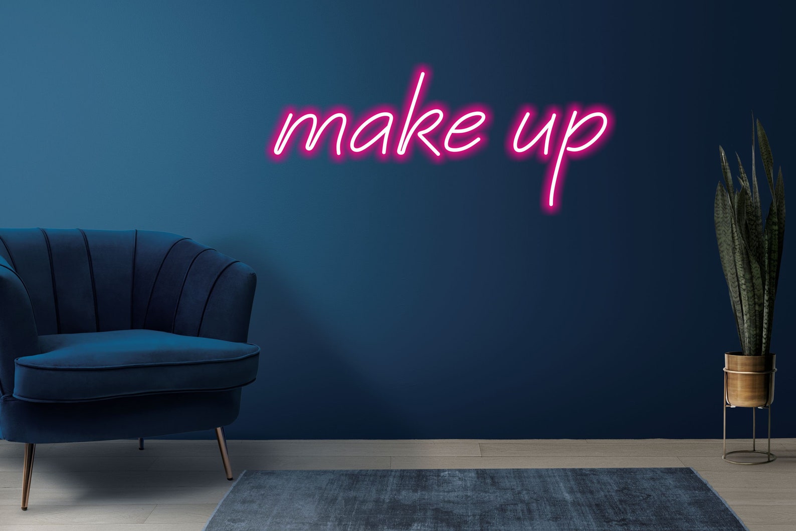Make up Neon Sign for Beauty Salon or Esthetician Decor - Etsy