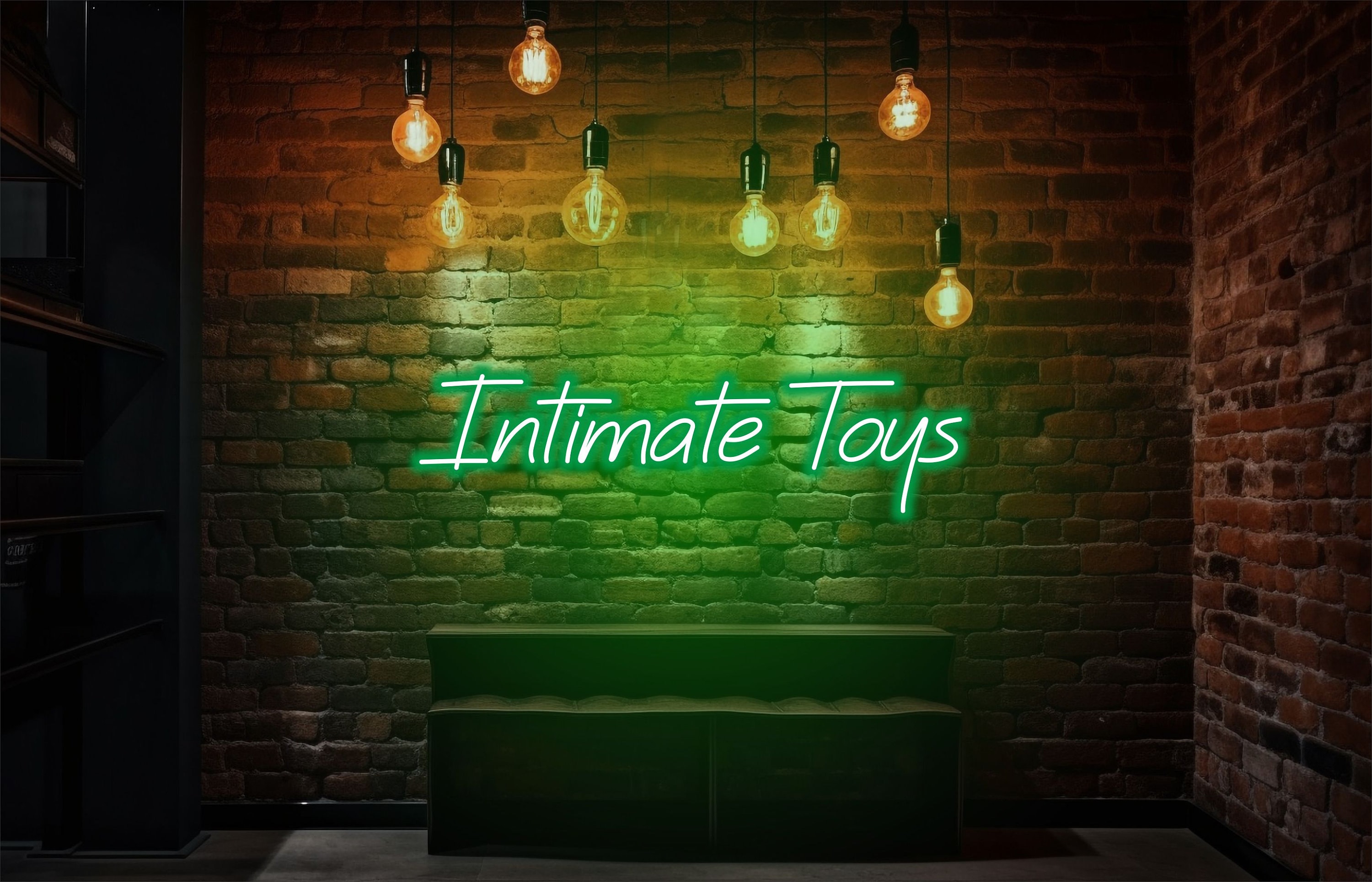 Intimate Toys Neon Sign for Sex Shop - Etsy