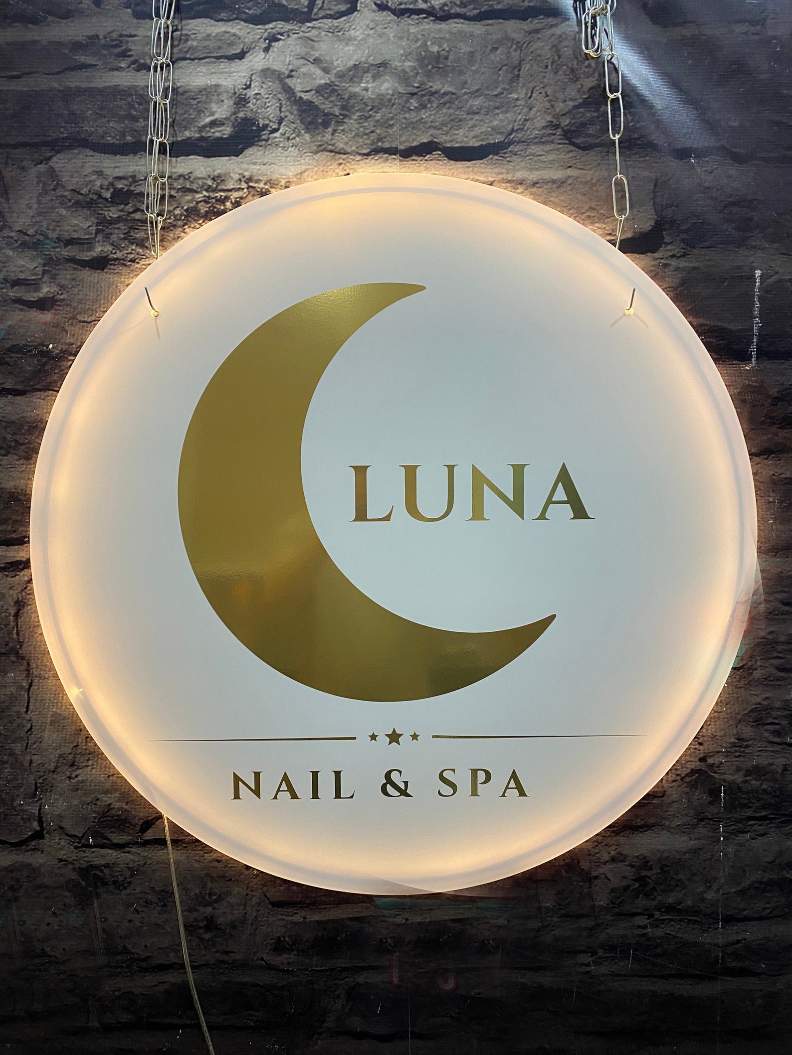 Custom Backlit Sign for Office and Salon Name Signage. Gift for ...