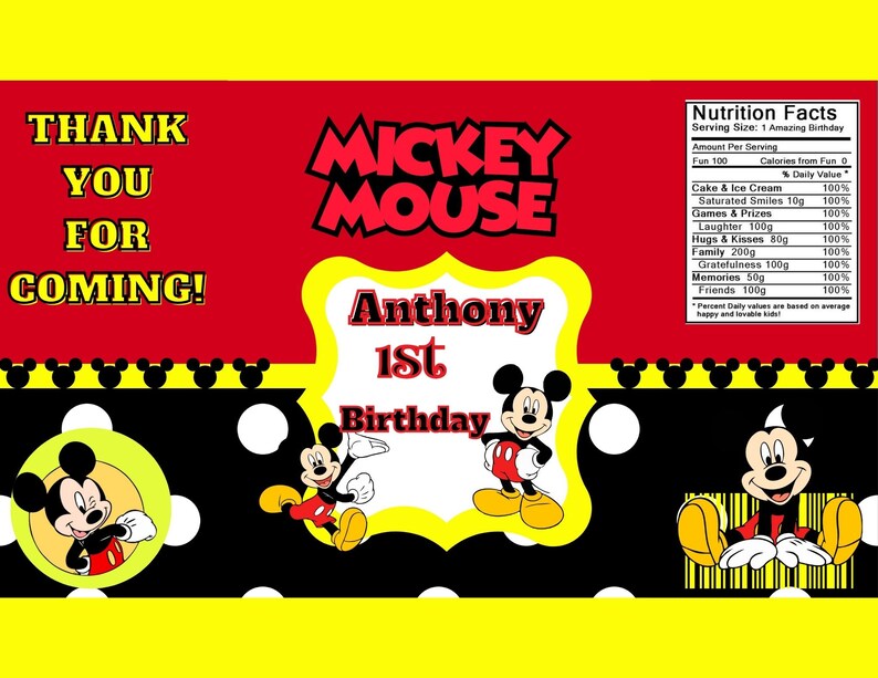 Mickey - Etsy