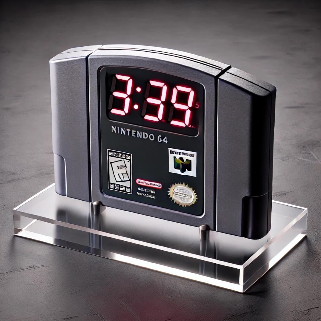 Retro Gaming Clock - Etsy