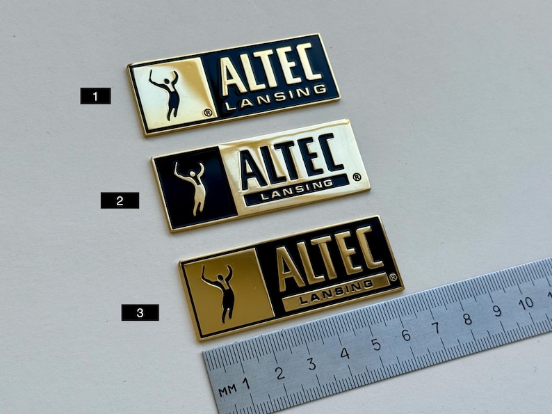 Altec Logo Badge – Vintage Audio Emblem – Classic Speaker Logo – Hi-fi ...